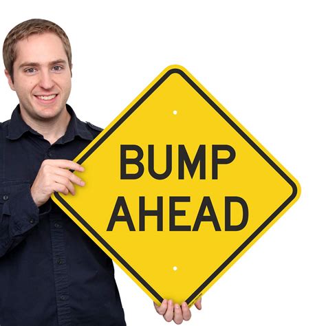 Bump Ahead Sign Locations