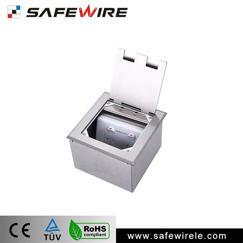 Side Mounting Sus Box Floor Socket Outlet Australian Standard Switch Enclosure Box 86 Switch