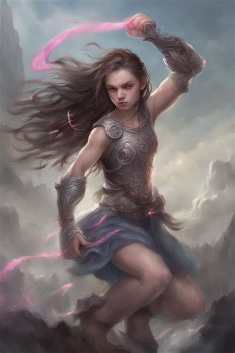 Fantasy Autistic Girl With Strength 40 By Cherrydrop100 On Deviantart