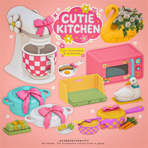 Cutie Kitchen Collection Aggressivekitty On Tumblr