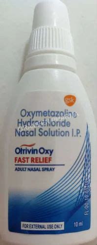 Otrivin Oxyfast Relief Nasal Spray At ₹ 95piece Oxymetazoline Spray In Mumbai Id 2850833390712