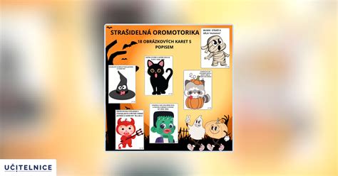 Strašidelná Oromotorika Učitelnice Strašidelná Oromotorika Učitelnice