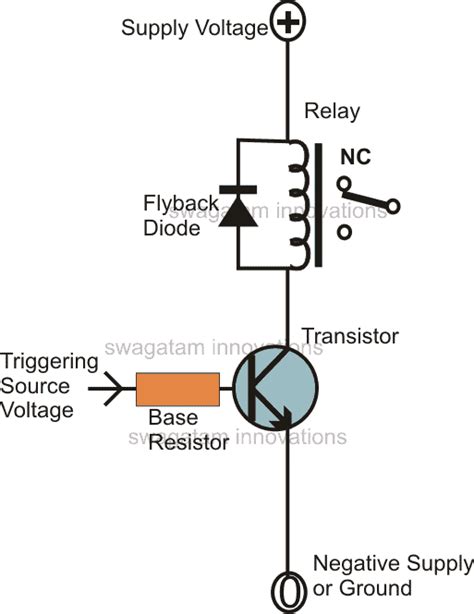 Wiring Relay With Diode At Ruby Vannatter Blog