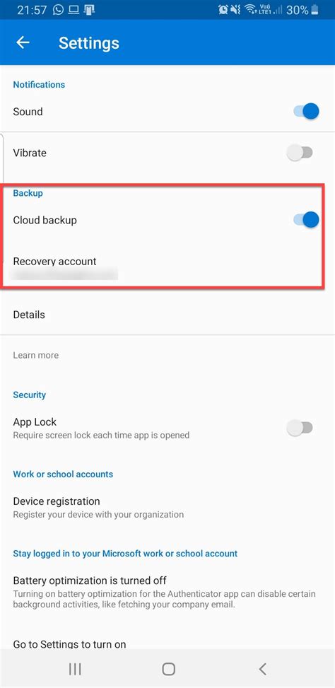 Microsoft Authenticator Cloud Backup Available Now For Android