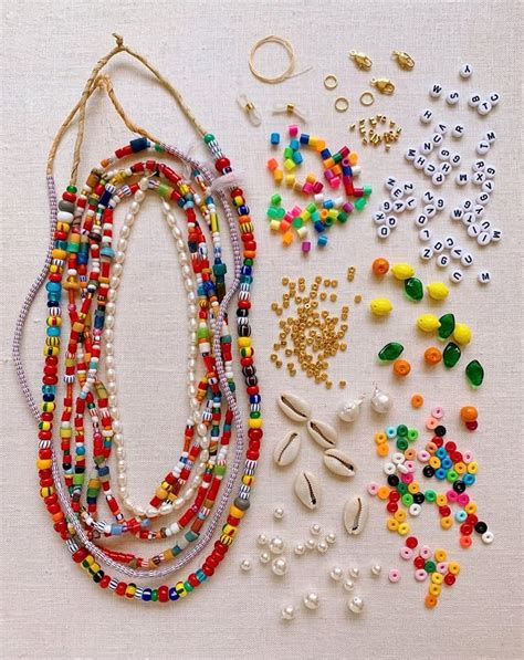Diy Beaded Summer Necklaces Beaded Jewelry Diy Beaded Necklace Diy