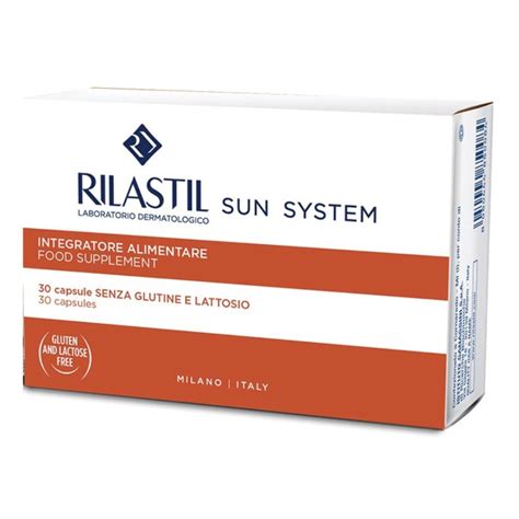 Rilastil Sun System Integratore Alimentare Solare 30 30 Capsule