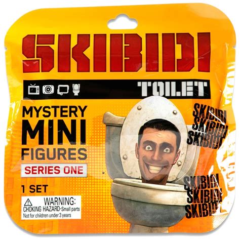Skibidi Toilet Figure Mini Mystery 6cm Assortment Smyths Toys Uk
