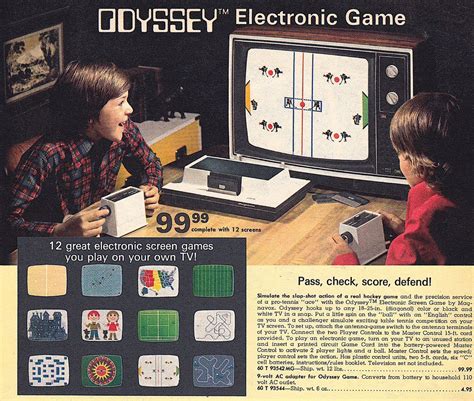 1972 Magnavox Odyssey Games