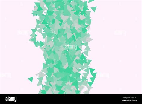 Vector Graphic Colored Abstract Overlapping Triangle Shape Pattern