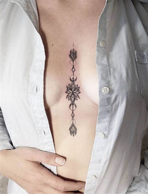 40 Gorgeous Tattoos Between Boobs Artofit