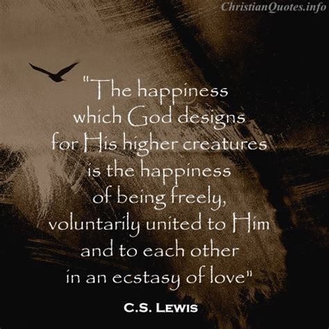 Cs Lewis Quote God Designs