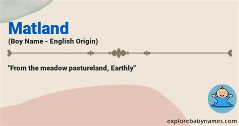 Matland Name Meaning Origin Pronunciation And Ranking