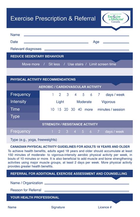 Eimc Exercise Prescription And Referral Tool Csep Store