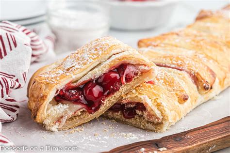 Cherry Strudel Recipe Desserts On A Dime