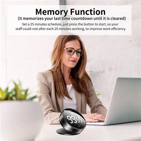 Buy Baseus Digital Kitchen Timer Rotation Countdown Timer Pro Magnetic Countup Timer With 3