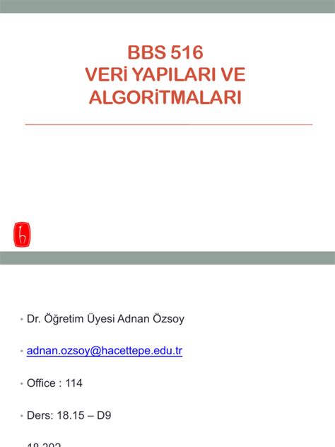 Ders1 Basic Concepts For Data Structures Pdf Integer Computer Science Computers