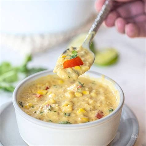 Panera Corn Chowder Recipe • The Fresh Cooky