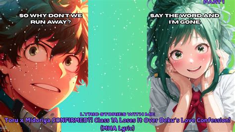 Toru X Midoriya Confirmed Class 1a Loses It Over Dekus Love