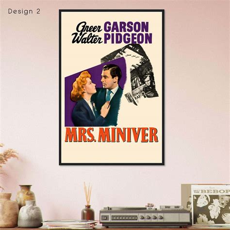 Mrs Miniver 1942 Movie Poster Print Citiesbox