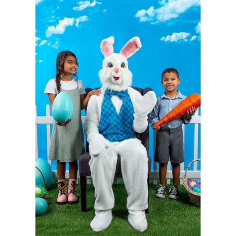 Fun Costumes Adult Plus Size Mascot Easter Bunny