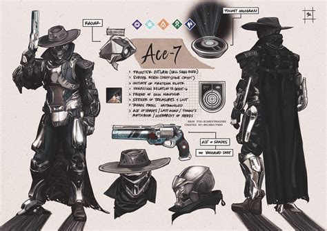Ninthriven Character Reference Sheets 2023