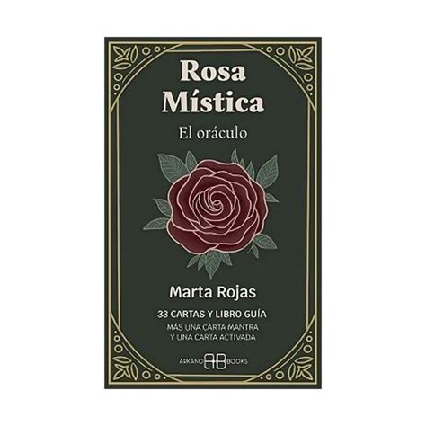 Libro Rosa Mística El Oráculo Marta Rojas Lider