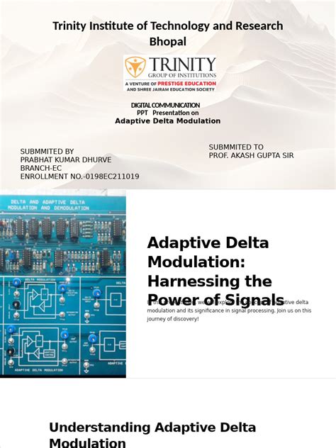 Adaptive Delta Modulation Overview Pdf Modulation Telecommunications