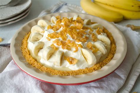 Cornflake Crust Banana Cream Pie Sep Cooks