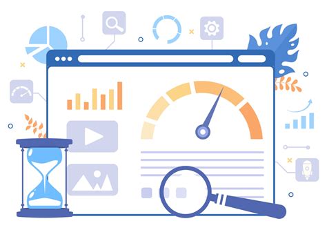 Website Loading Speed Optimization Vector Illustration 3310931 Vector