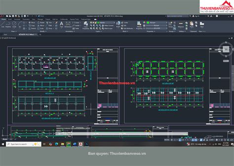 Bản Vẽ File Cad Triển Khai Chi Tiết Bể Nước Ngầm Pccc 750m3 Kích Thước