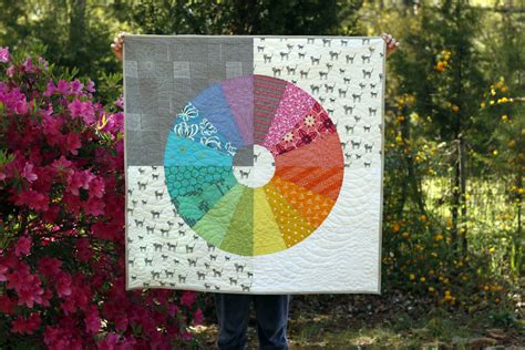 Color Wheel Quilt Kit Pattern — Stitched In Color