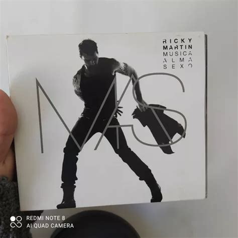Cd Ricky Martin Música Alma Sexo Mercadolivre