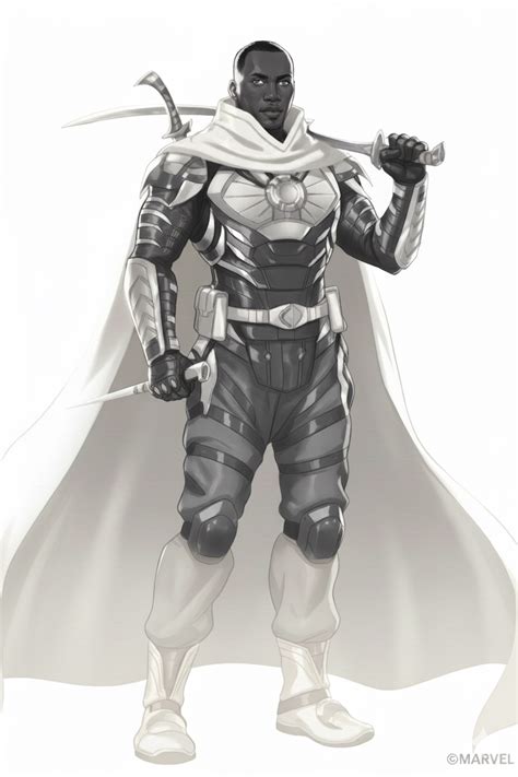 🌙 Blade Moon Knight What If Figura Version 1・archivo Stl Para Impresión