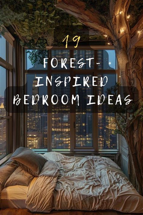19 Forest Themed Bedroom Ideas To Bring Nature Indoors Forest Bedroom