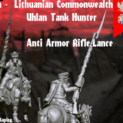 3d Printable Trench War Uhlan Tank Hunter Crusading Polish Lithuanian