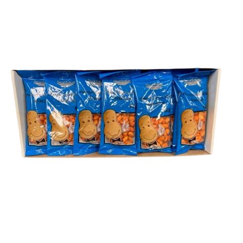 Barbecue Peanuts Snack Pack 2x24 60g Each David Roberts Food Corp