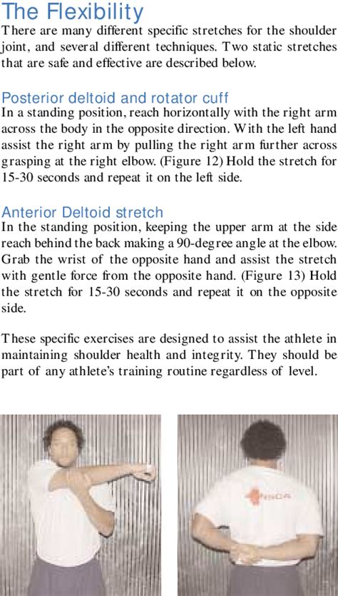 Posterior Deltoid Stretch