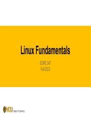 Comprehensive Guide To Linux Fundamentals Course Hero