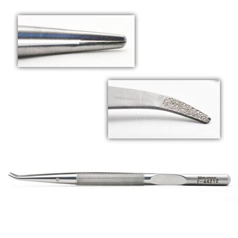 Dennis Micro Forceps Platform Tips Round 6 Millennium Surgical