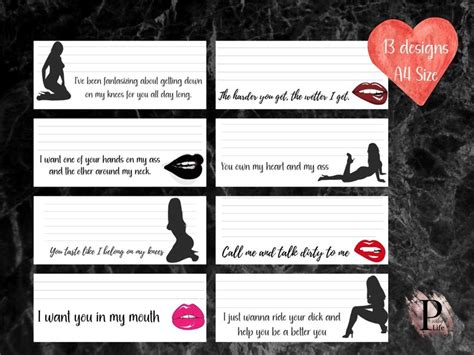 Naughty Prison Wife Stationery 13 Various Designs 13 Printable Writing
