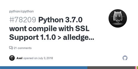 Python Wont Compile With SSL Support Alledged Missing X VERIFY PARAM Set Host