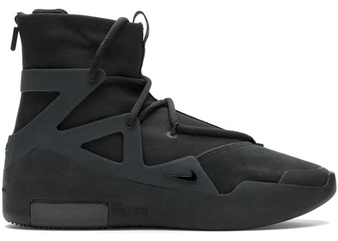 Nike Air Fear Of God 1 Triple Black Mens Ar4237 005 Us