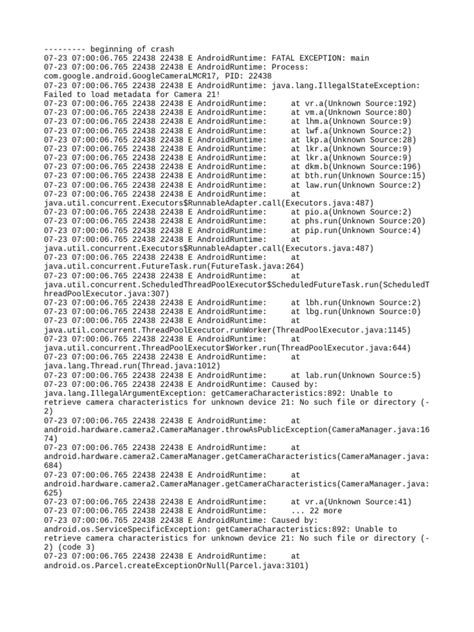 Log Cat 1721698208724 Pdf Android Operating System Java
