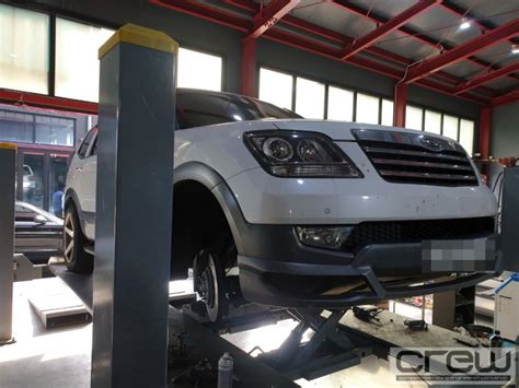 대전 유성 브레이크 디스크 로터 연마 튜닝 전문점 크루모터스 기아 모하비 4p 브레이크 디스크로터 연마 패드교환하기 네이버 블로그