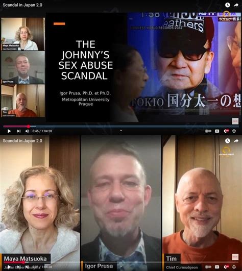 Lecture The Johnnys Sex Abuse Scandal I Was Again Speaking At Japan