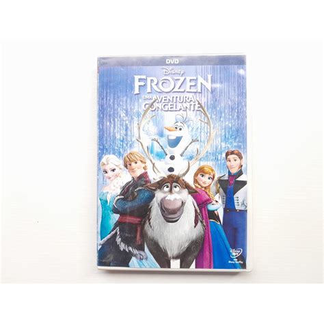 Dvd Original Filme Frozen Uma Aventura Congelante Shopee Brasil