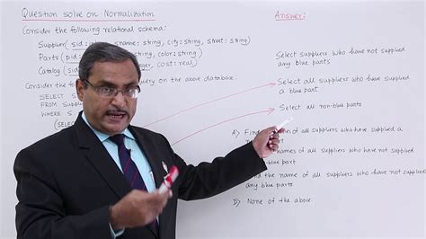 Dbms Question Solve On Normalization 2 Youtube