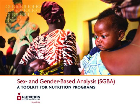 Sex And Gender Based Analysis Sgba A Toolkit For Nutrition Programs