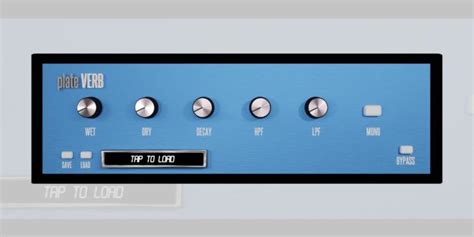 Plateverb Is A Free Plate Reverb Plugin By Oscaudio Bedroom Producers Blog