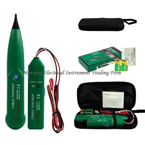 Mastech New Network Cable Tester MS6812 Telephone Phone Network Cable Wire Line RJ Tracker